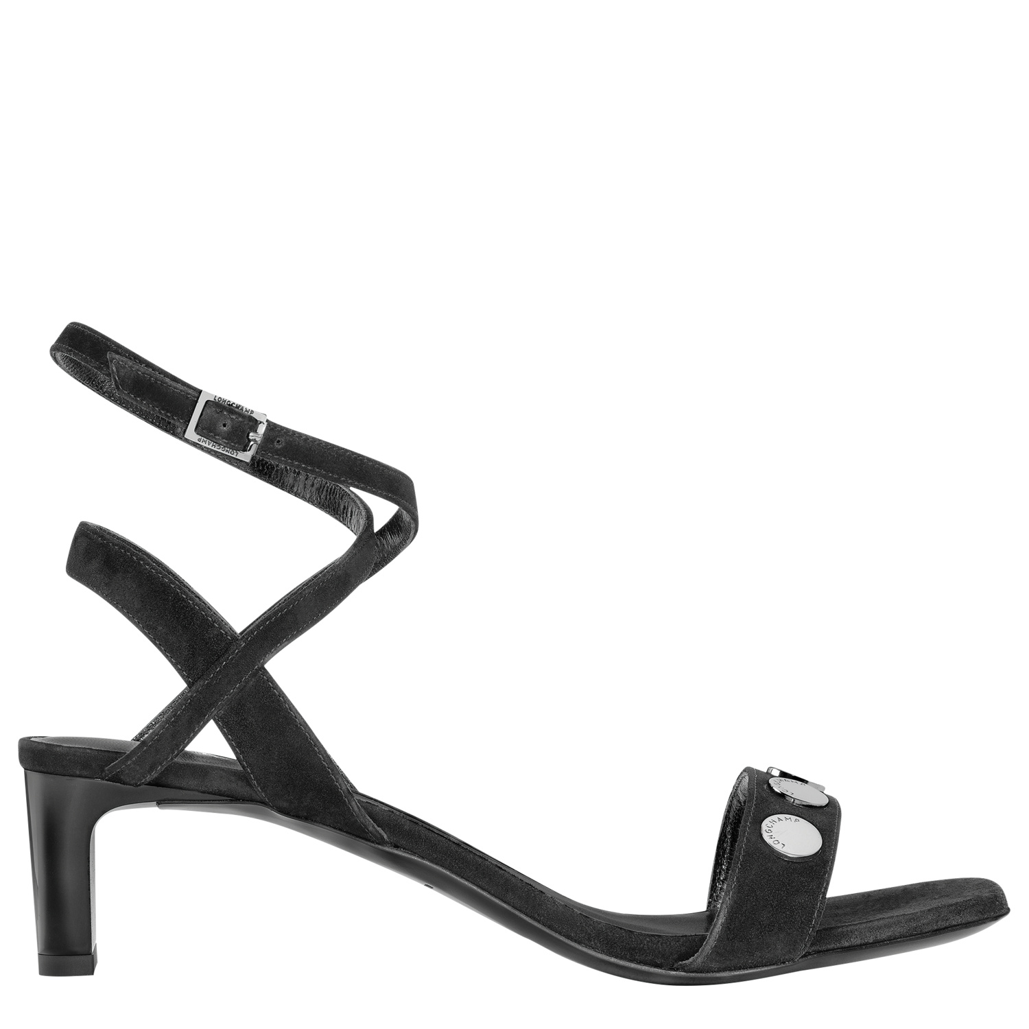 Longchamp High Heel Sandals Fall-winter 2023 Collection In Noir | ModeSens